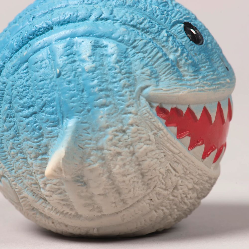 Dog Toy - Latex Finn the Shark Ruff-Tex® – Canine Styles