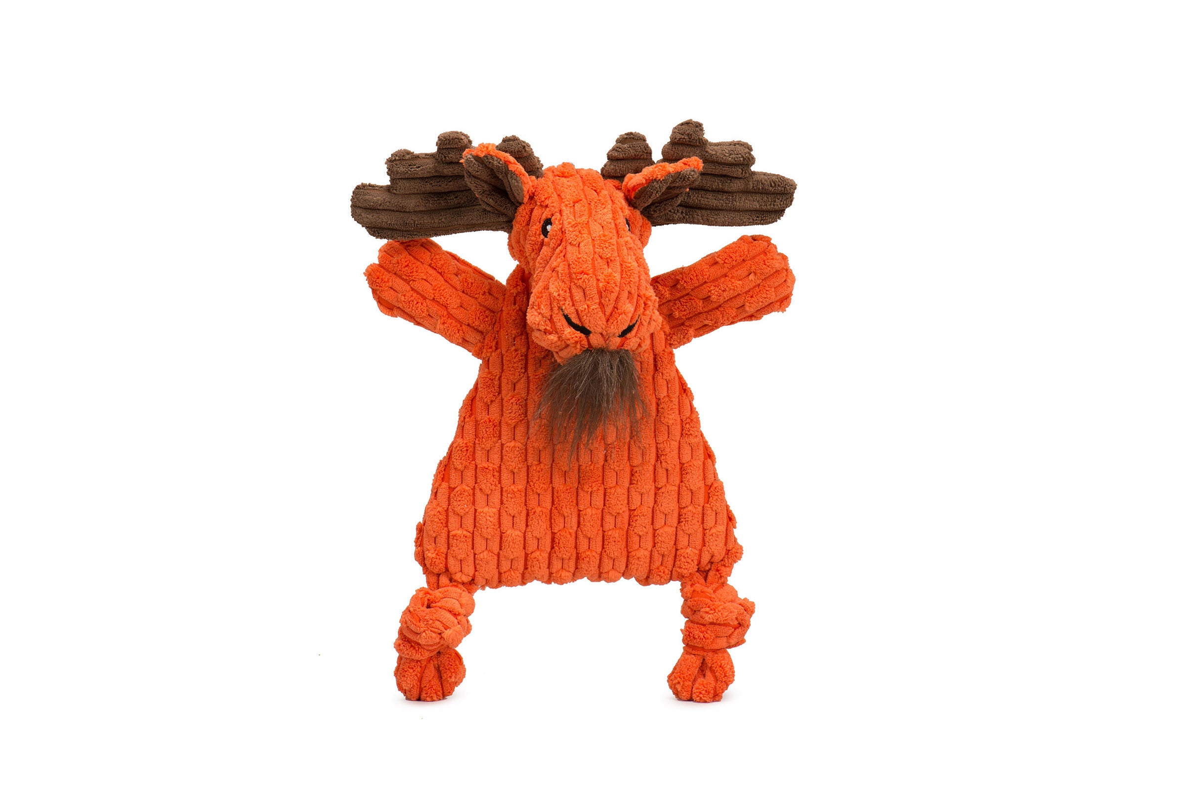 Dog Toy - Morris Moose HuggleFlatties Durable Plush Dog Toy – Canine Styles