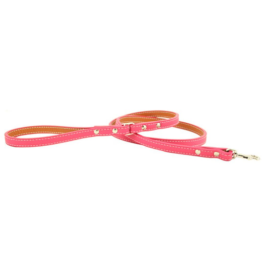 Auburn Dog Lead - Soft Leather - 11 Color Options - 4Ft, 5Ft & 6Ft ...