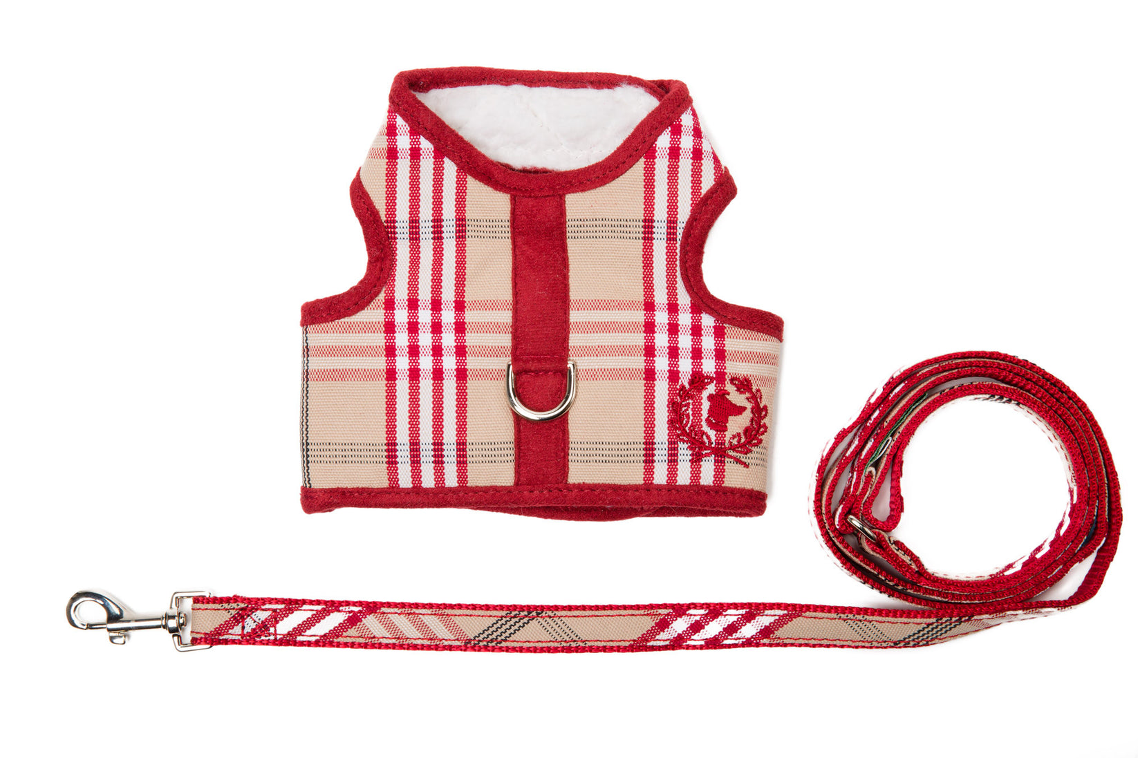 Signature Collection - Dog Body Harness Vest - SHERPA LINED - Lead Add ...