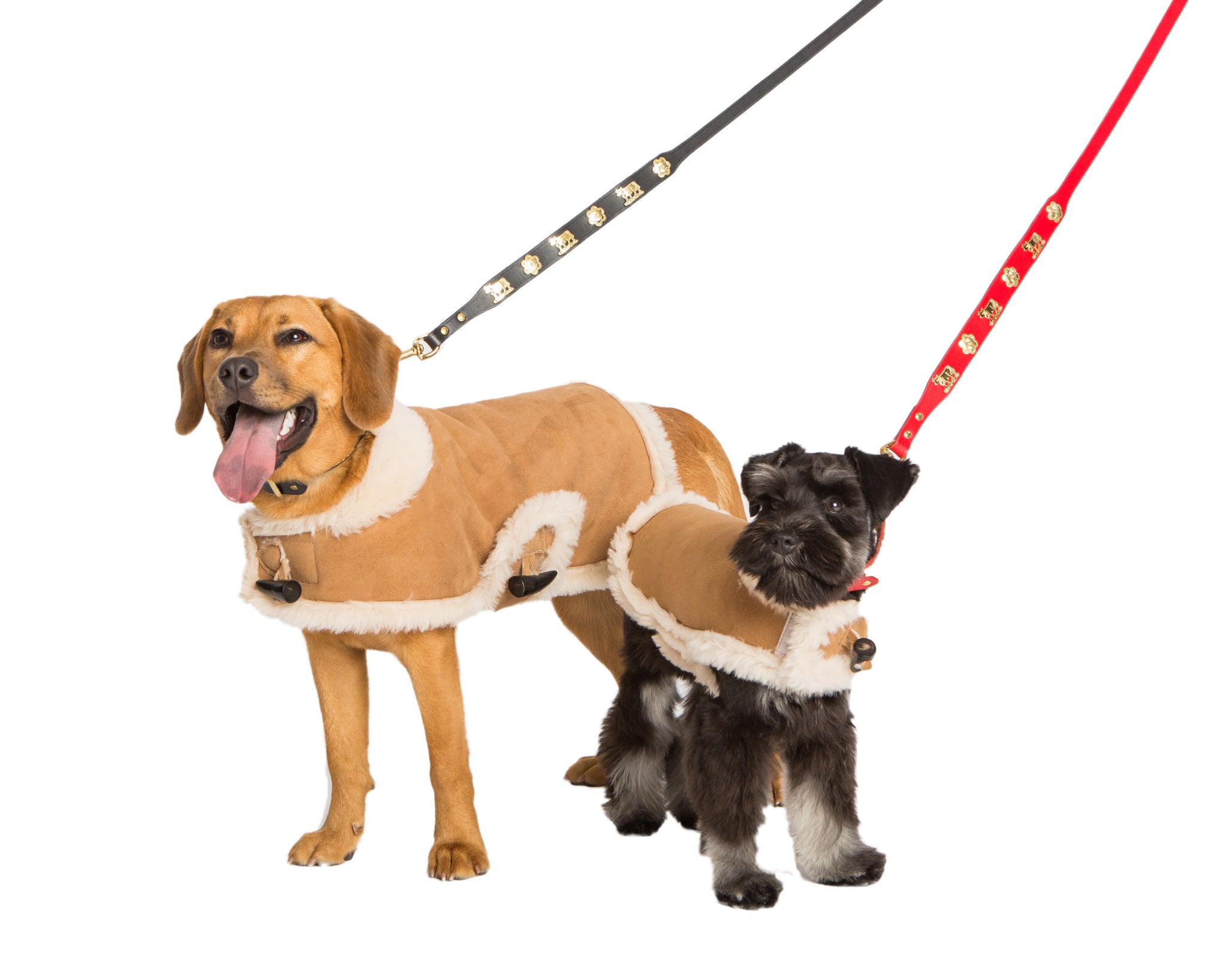 Dog Coat - Natural, Genuine Shearling, Dog Coats | CanineStyles ...