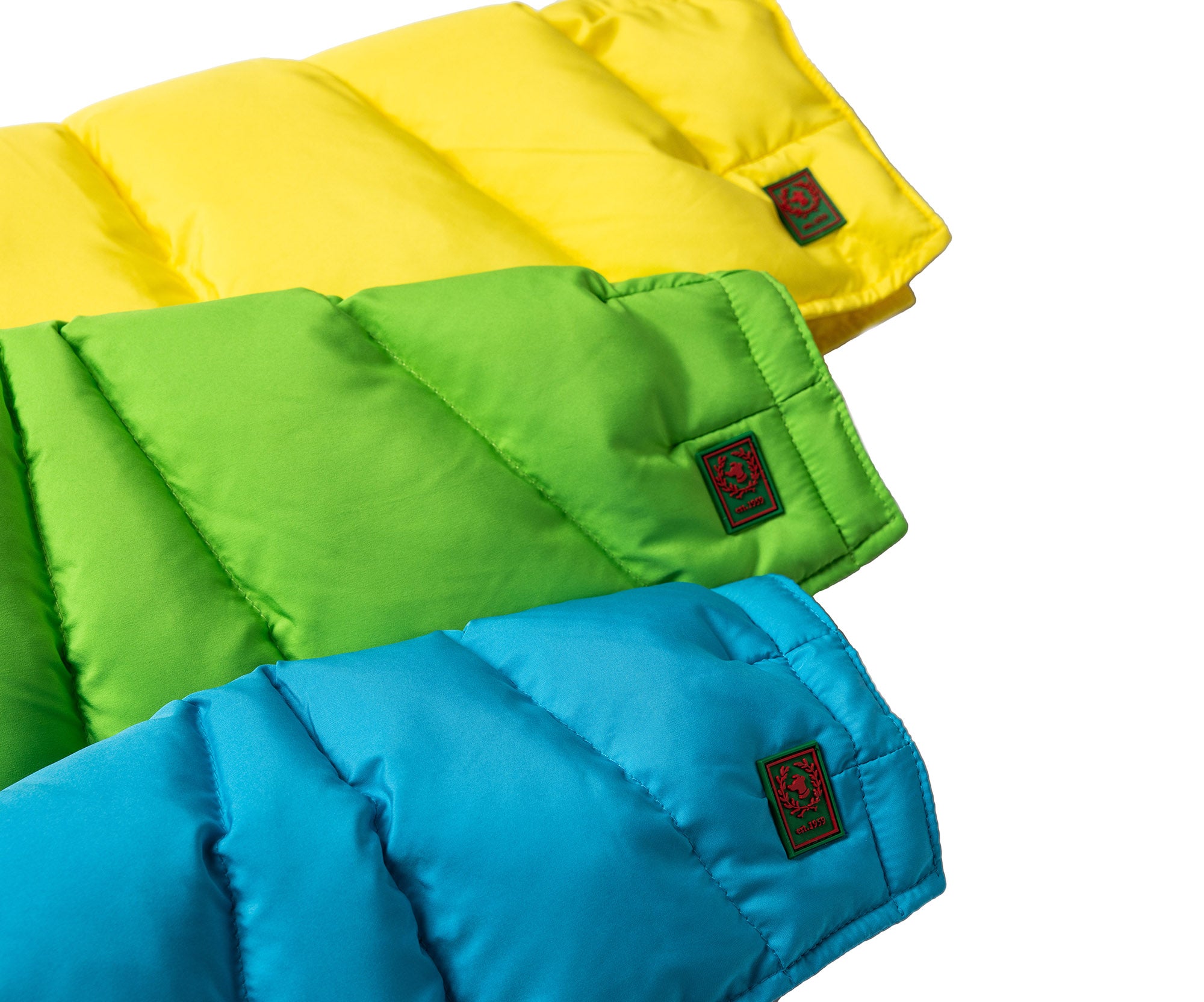 Puffer Coat (Synthetic Filled) | Yellow, Lime, Turquoise 3 Color Optio ...